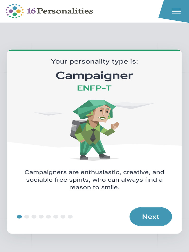 Introduction ENFP Personality (Campaigner) 16personalities | PDF