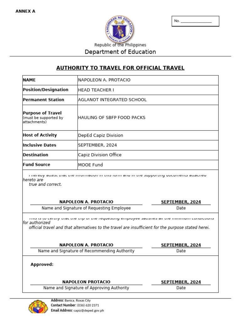 SBFB Travel | PDF