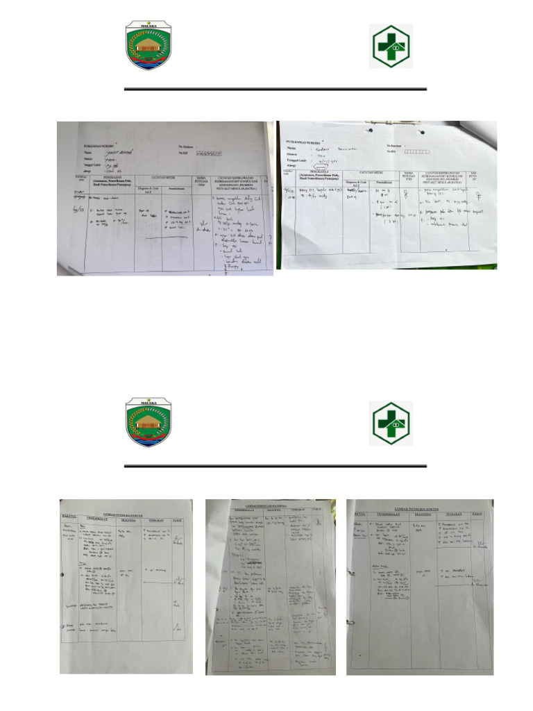 Bukti CPPT Dan Resume Medis | PDF
