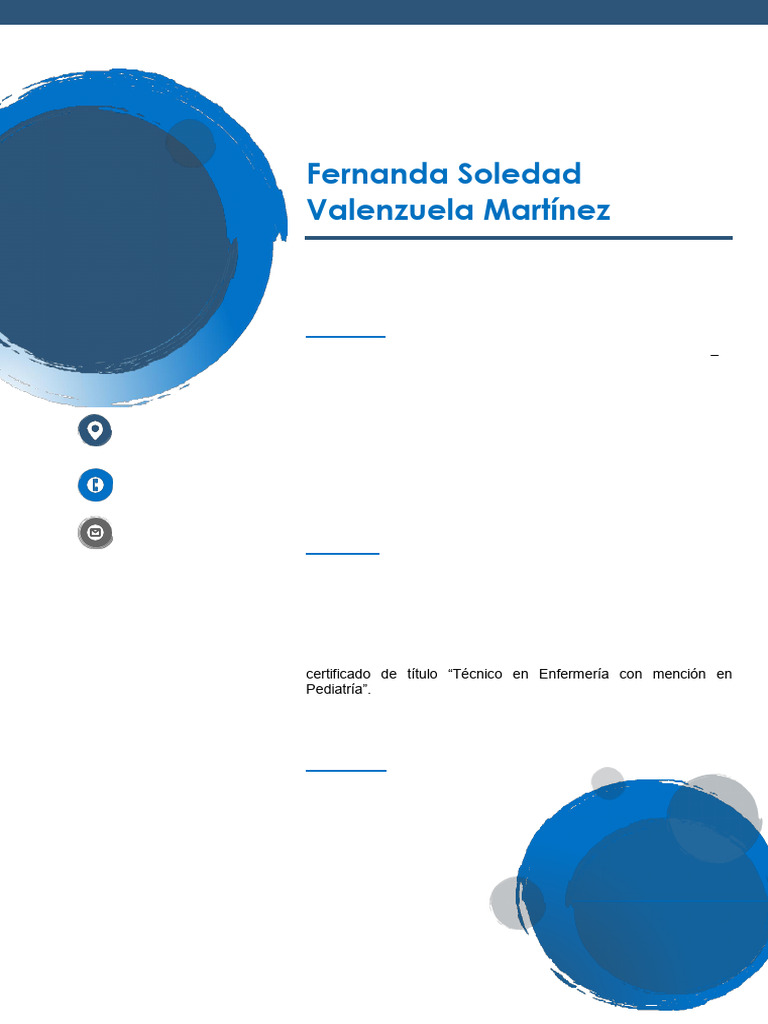 Fernanda Soledad CV | PDF