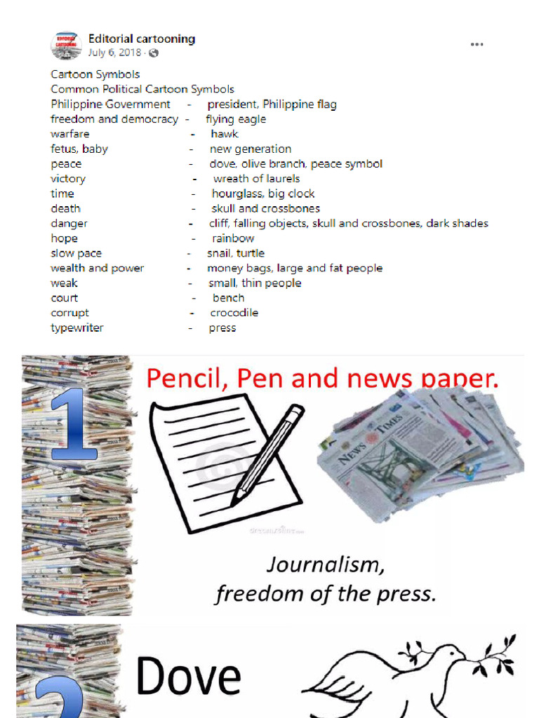 Editorial Cartooning Symbols | PDF
