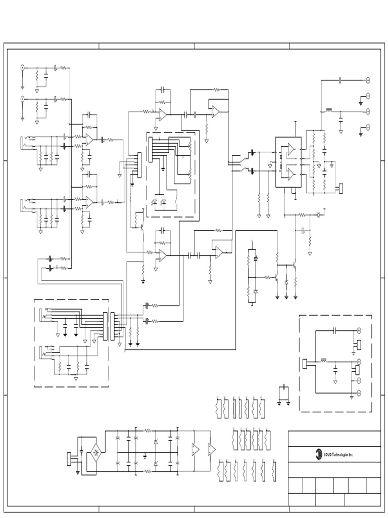 Mackie CR4 Schematic | PDF