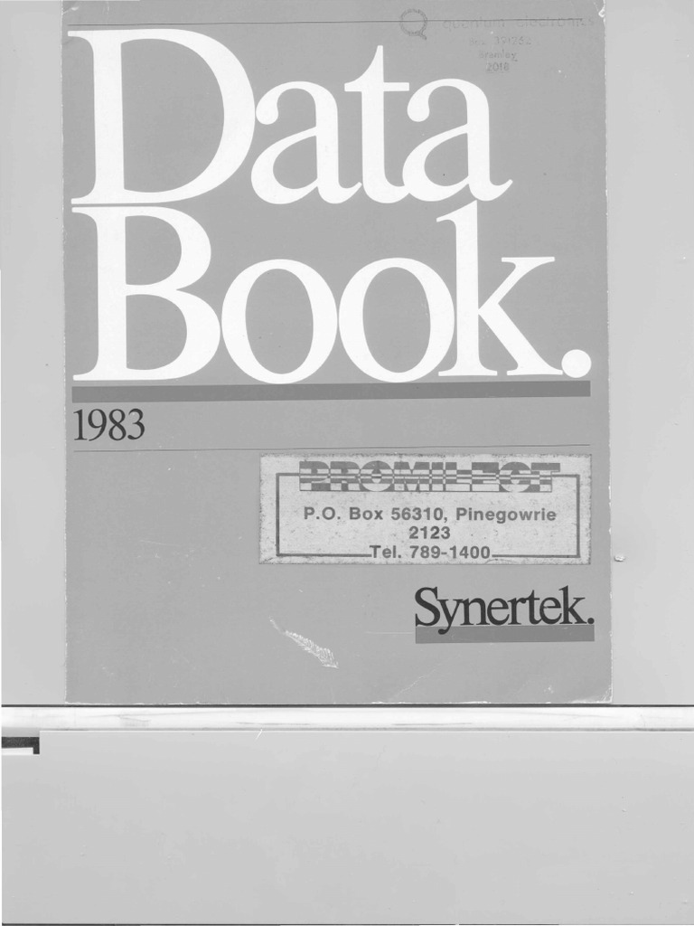 Synertek DataBook 1983 | PDF