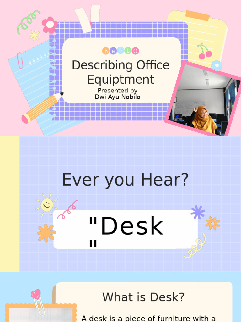 Describing Office Equipment | PDF
