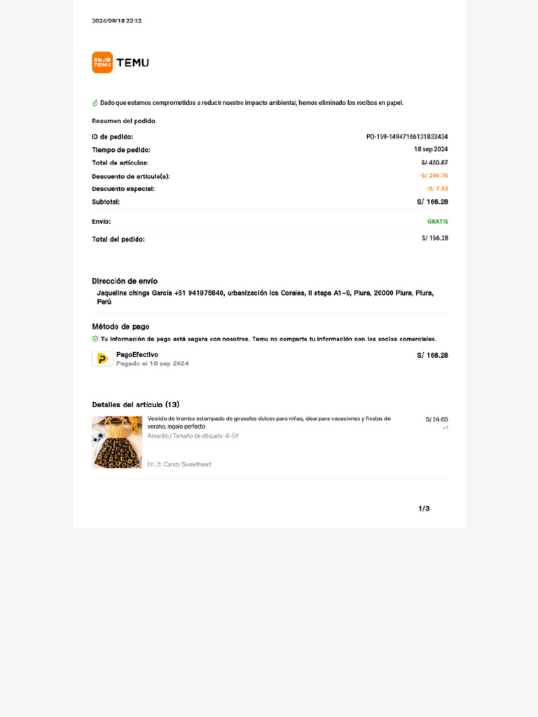 Temu Web Document | PDF