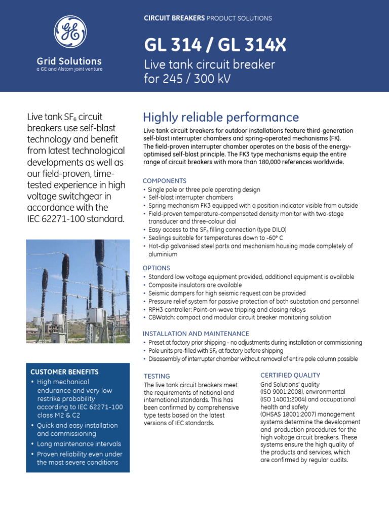 4752 - Catalogo GL314 y GL314X | PDF