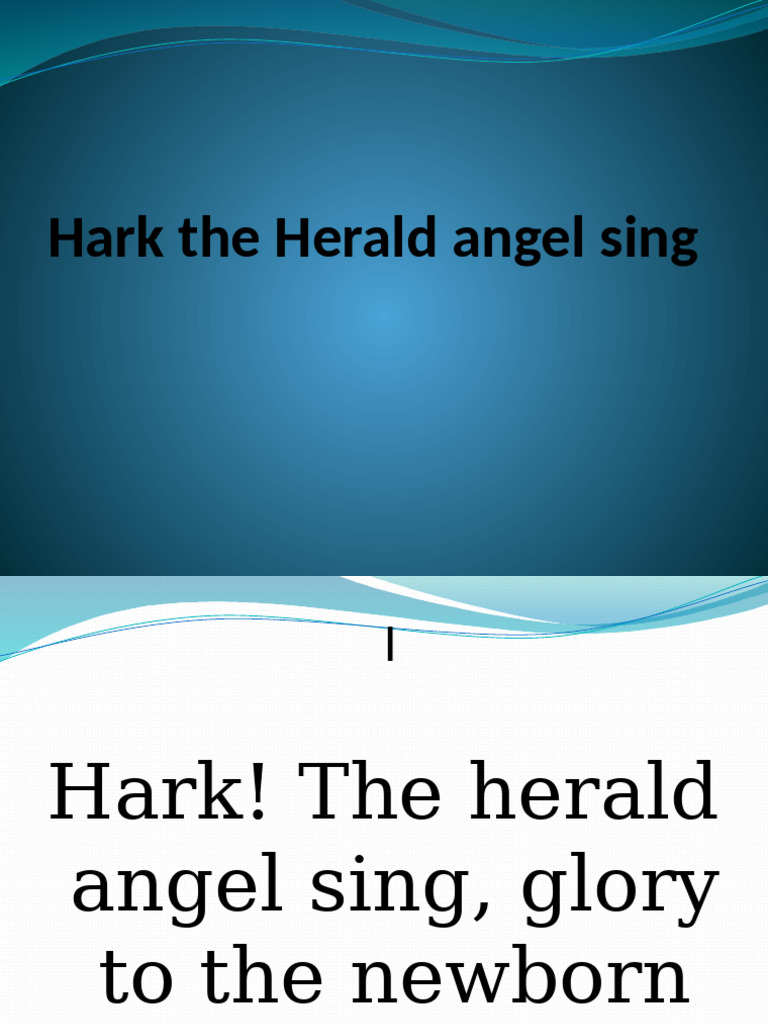 Hark The Herald Angel Sing | PDF