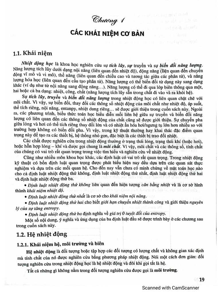 Nhiệt Động Sách Scan | PDF