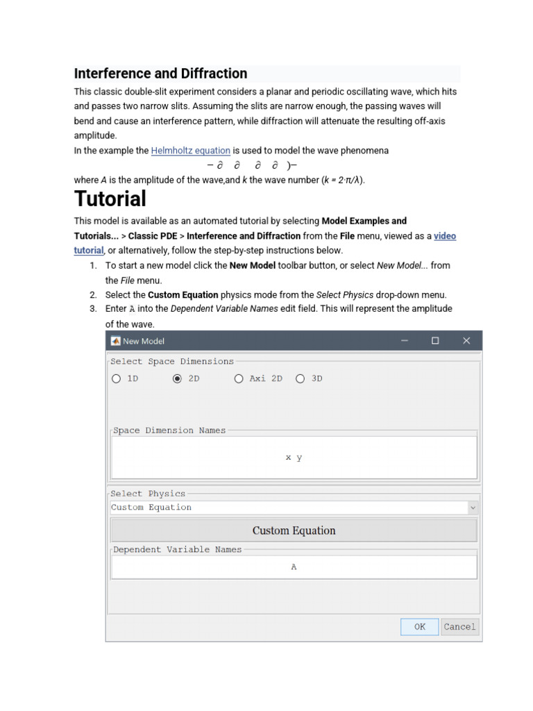 1. Interference and Diffraction | PDF