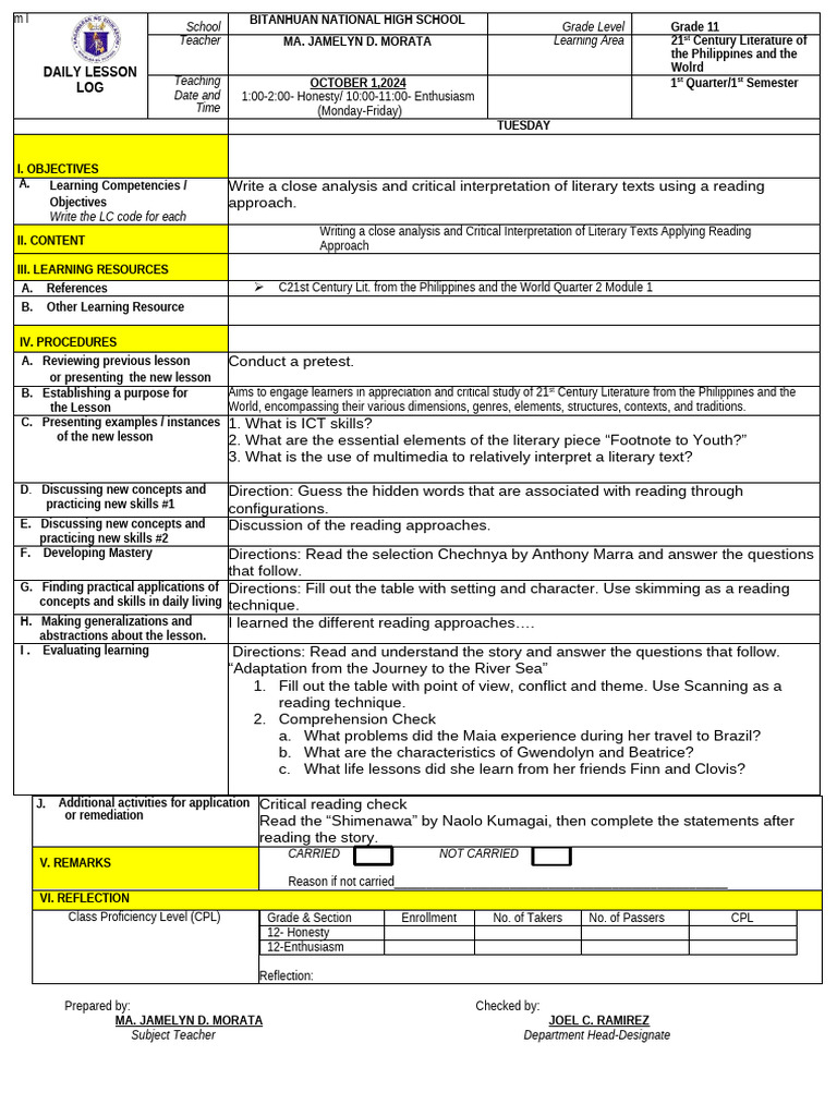 October 1,2024 | PDF | Cognition | Behavior Modification