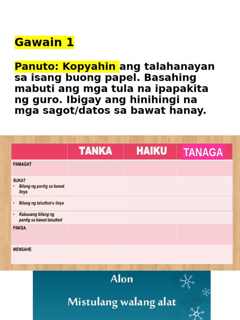 Filipino 9 Activity | PDF