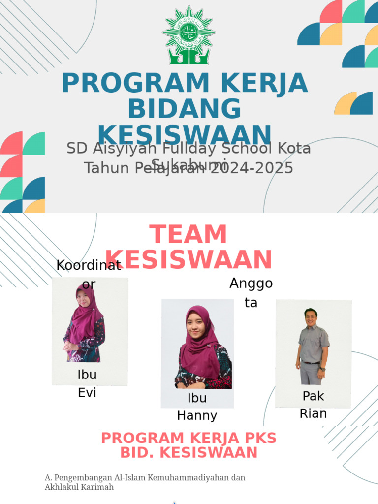 Program Kerja Bidang Kesiswaan | PDF
