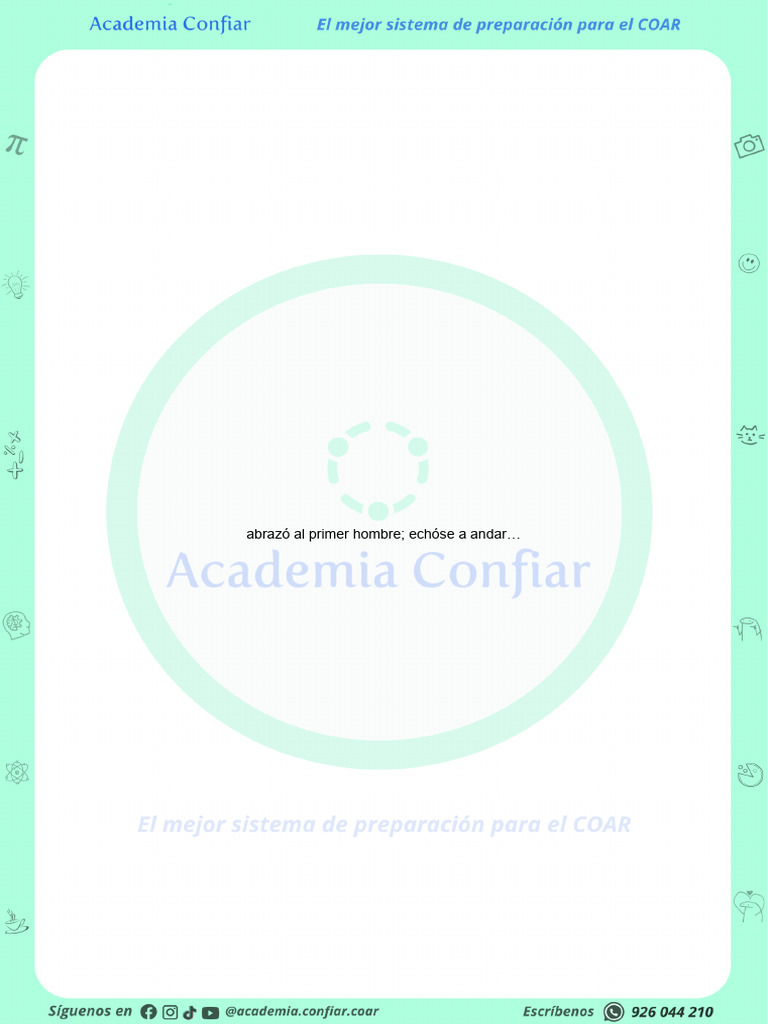 Sentido Contextual - Academia Confiar OCTUBRE | PDF