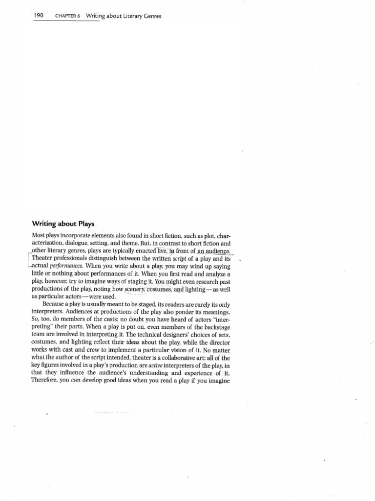 Elements - of - Drama - The Stronger | PDF