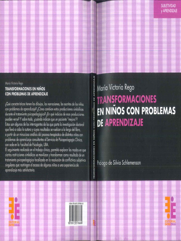 Rego, V Transformaciones en Ninos Con Problemas D Aprend (CAP 1 Y 2) | PDF