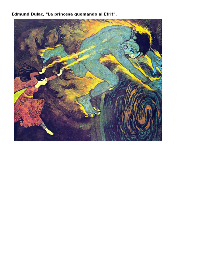 Edmund Dulac Ilustraciones | PDF