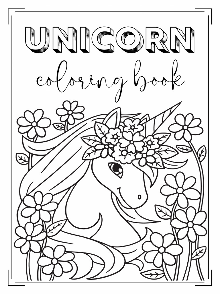 Coloring Book - Magical Unicorn | PDF