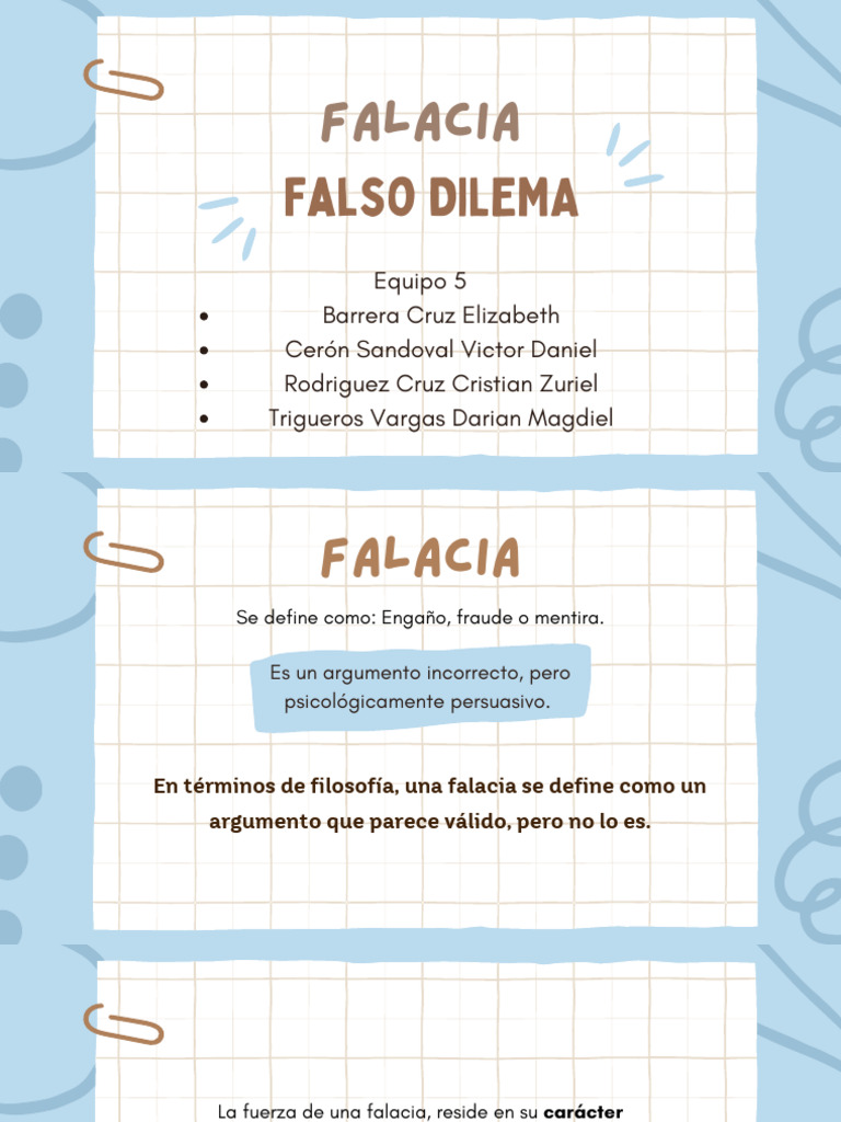 Falso Dilema | PDF