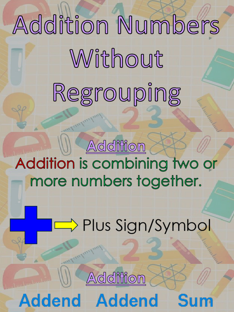 Addition No Regrouping and Expanded Form | PDF