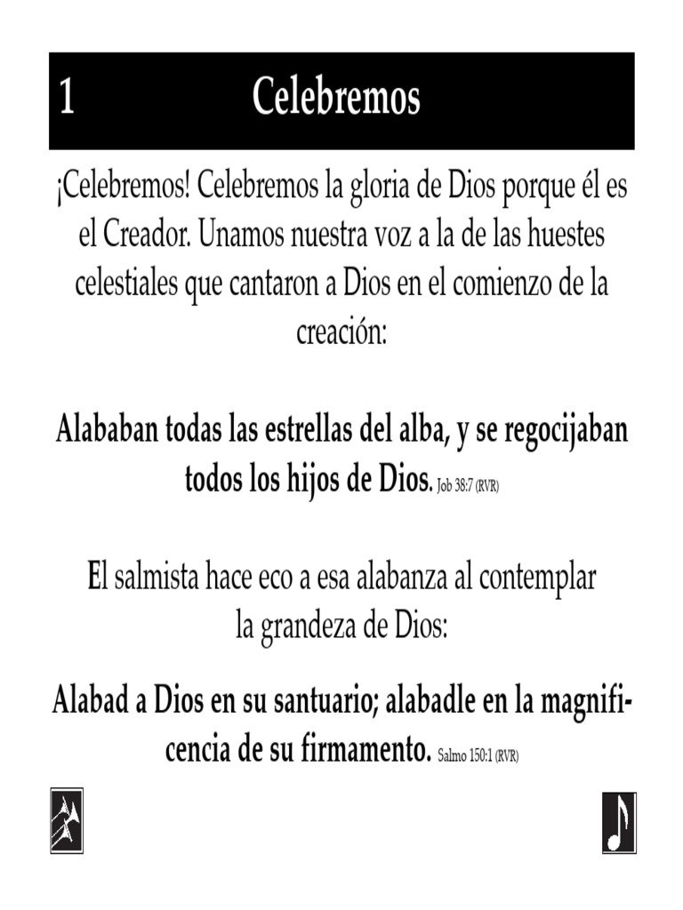 Himnario Celebremos Su Gloria | PDF