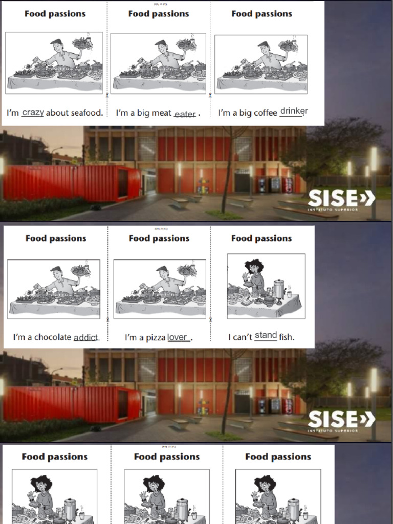 Copia de Expressions with food | PDF