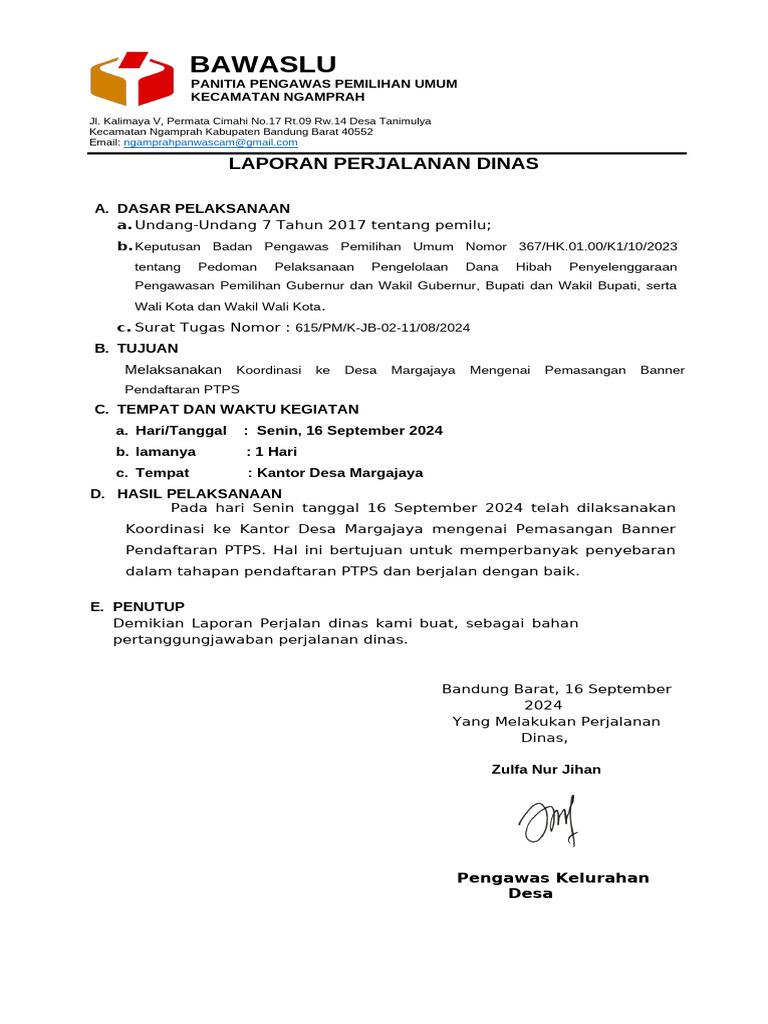 LPD - Koordinasi Terkait Pemasangan Banner Pendaftaran PTPS Ke Desa ...