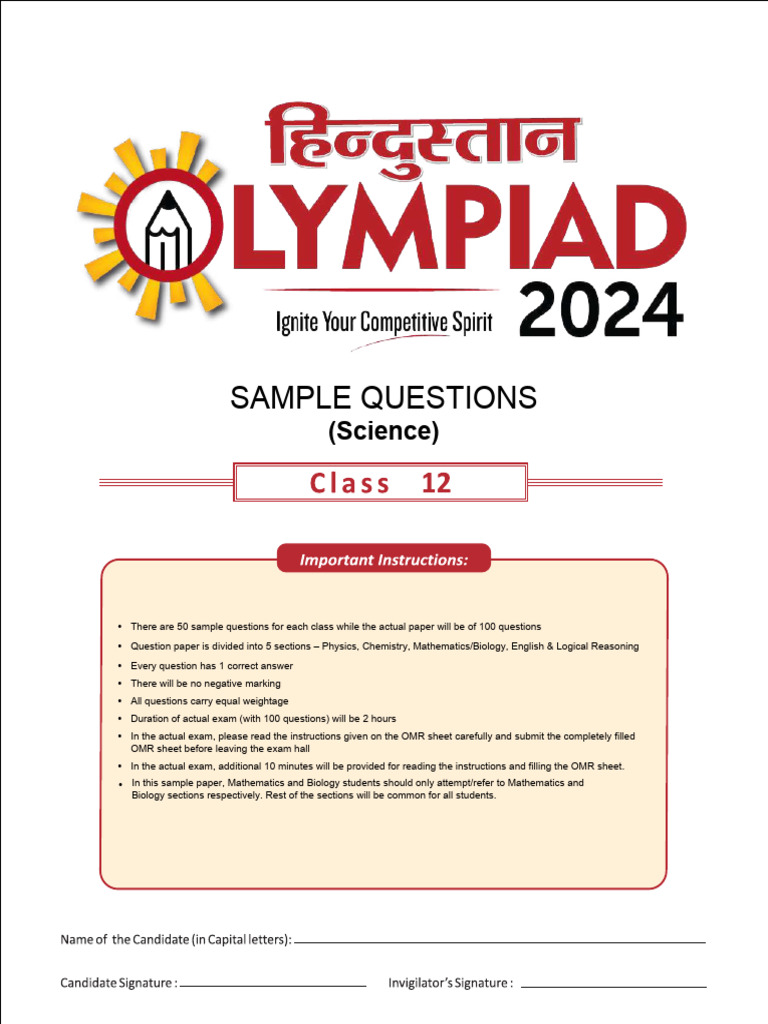 12th Science Class HO 70 Compressed | PDF