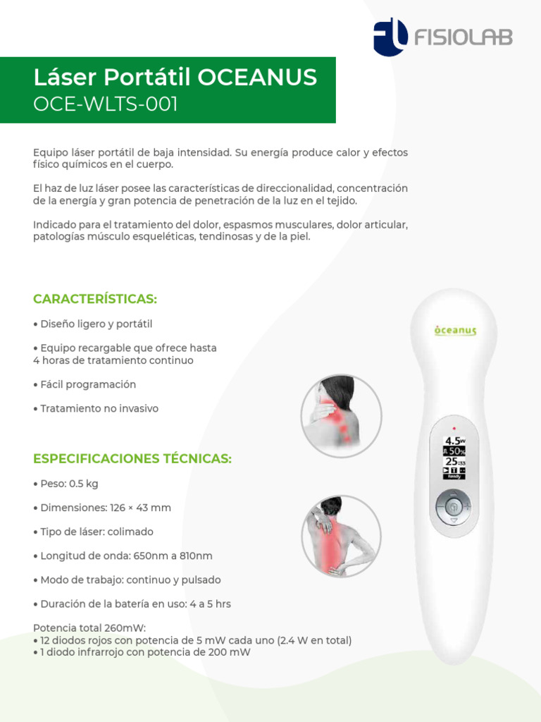 Laser Portatil Oceanus | PDF