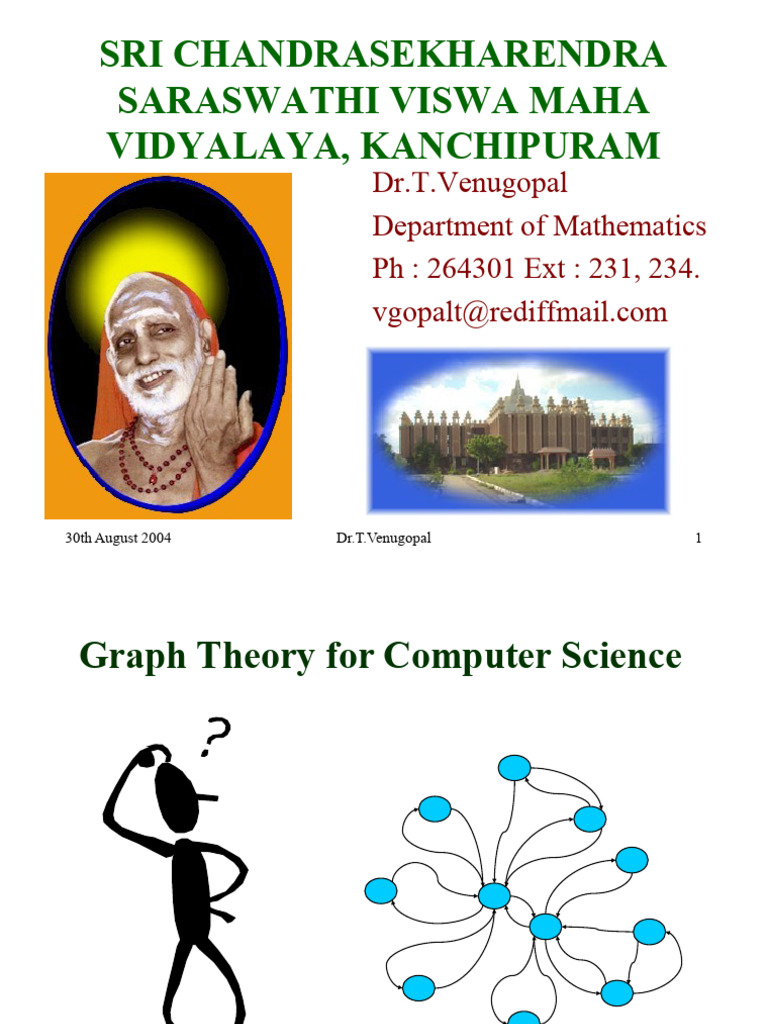 Graph Theory For Computer Science | PDF