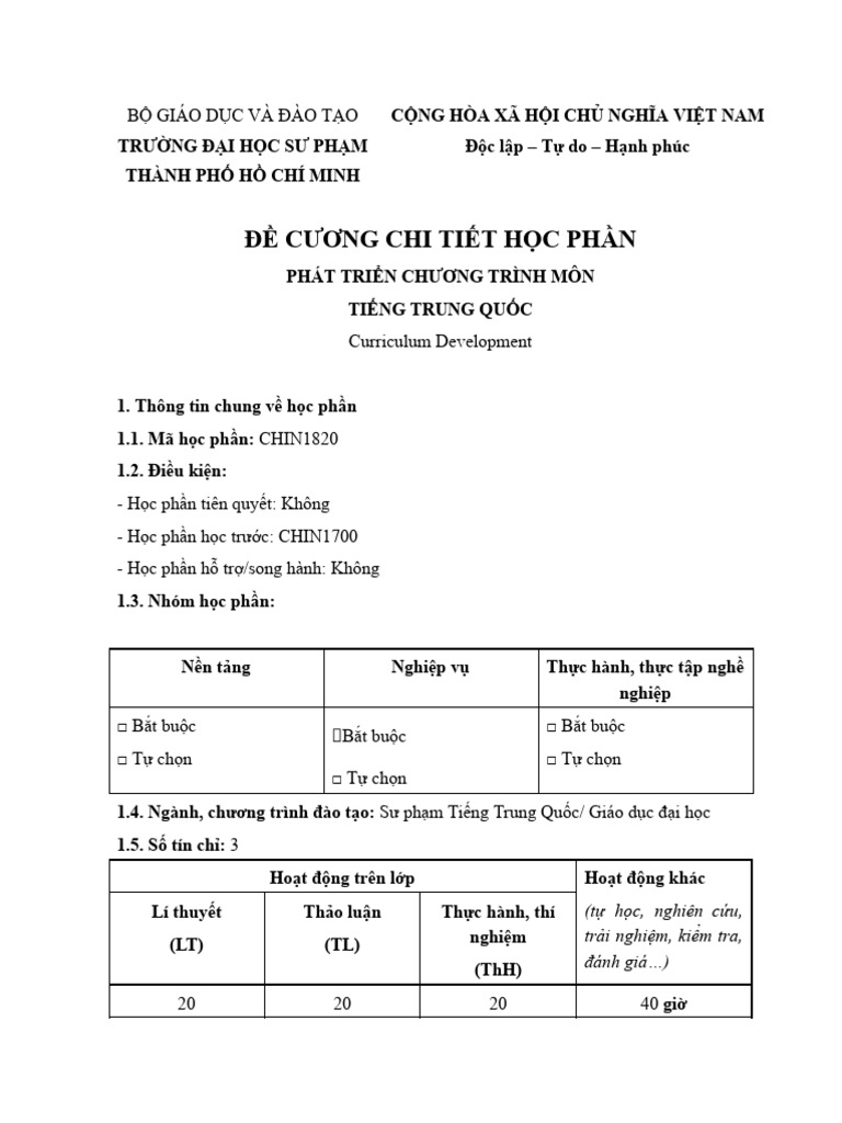 Ptct Môn Tiếng Tq | PDF | Business