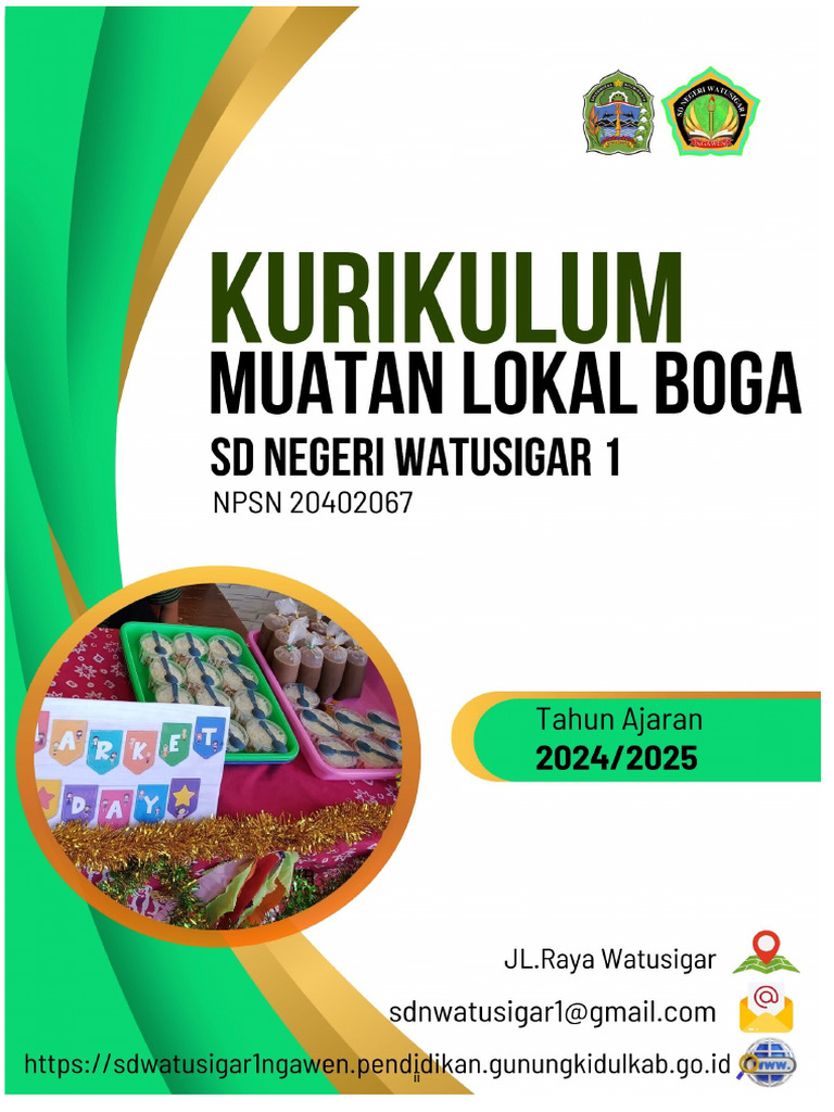 Kurikulum Mulok Boga Mendongan | PDF