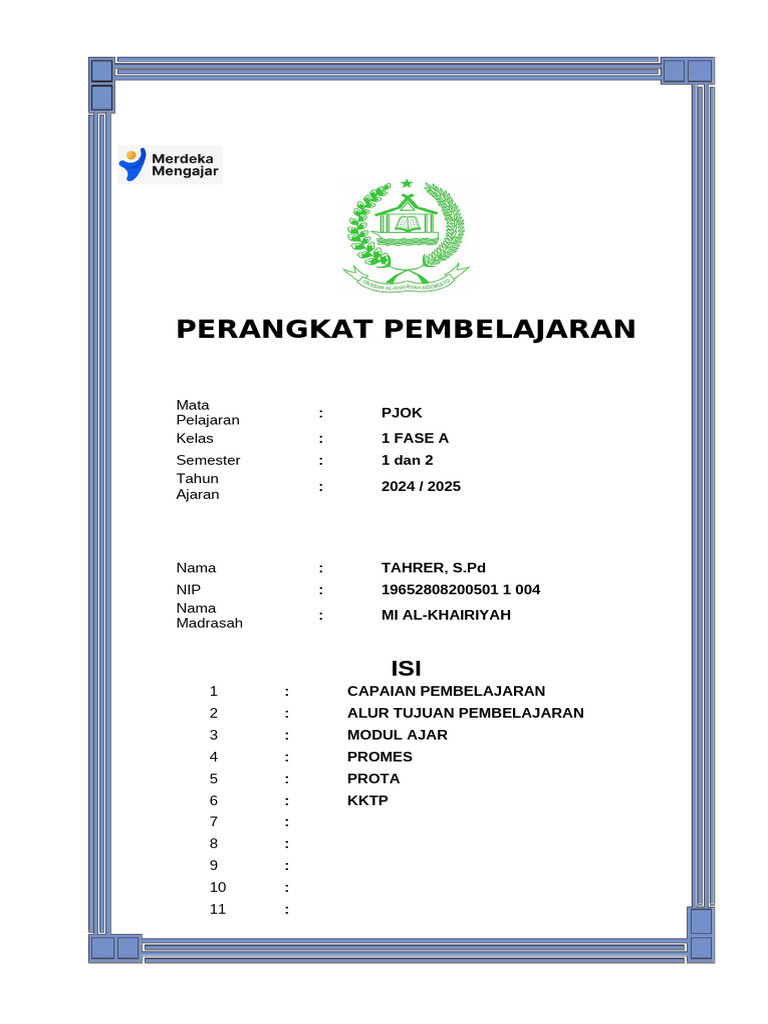 Cover-Modul Ajar - Kherysuryawan - Id | PDF