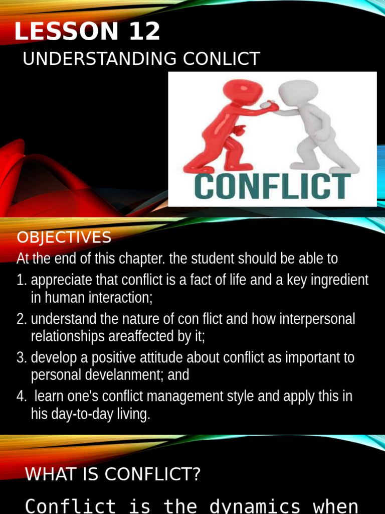 Conflict | PDF