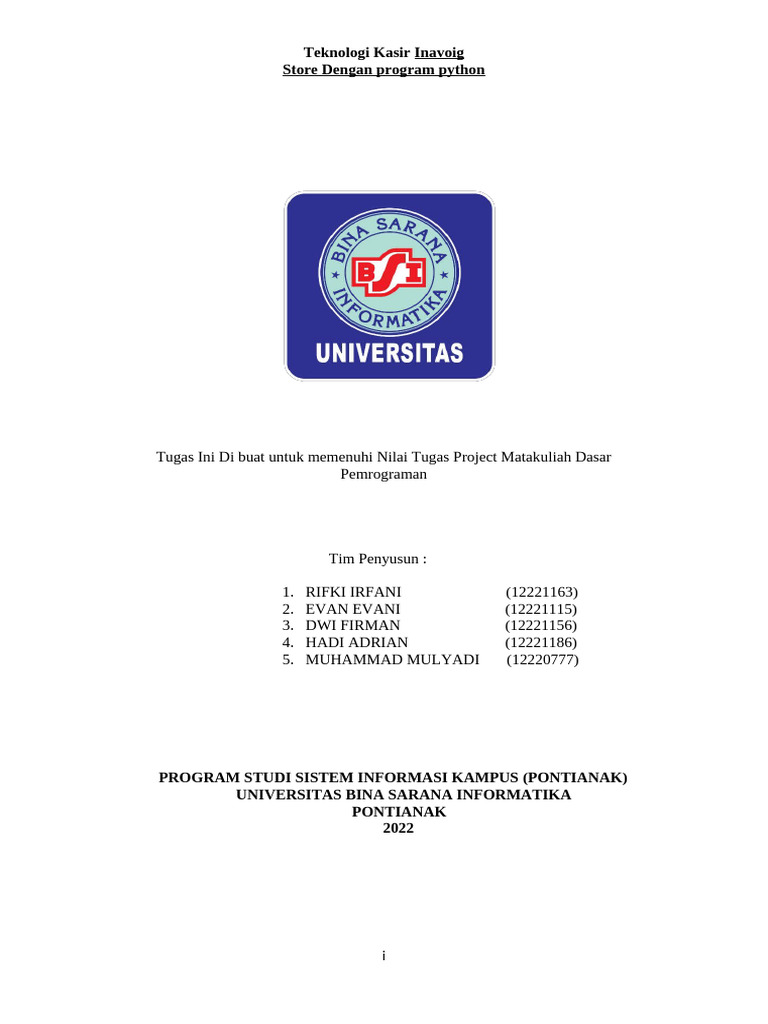 Final Projek Imung Pdf