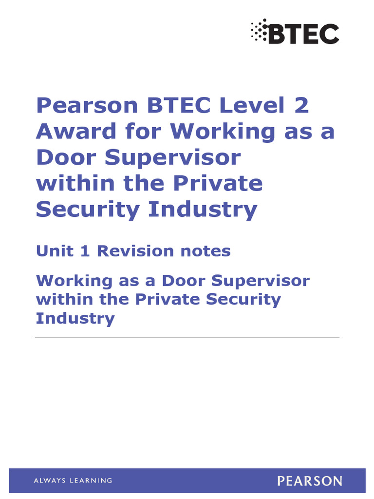 Revision Unit 1 | PDF