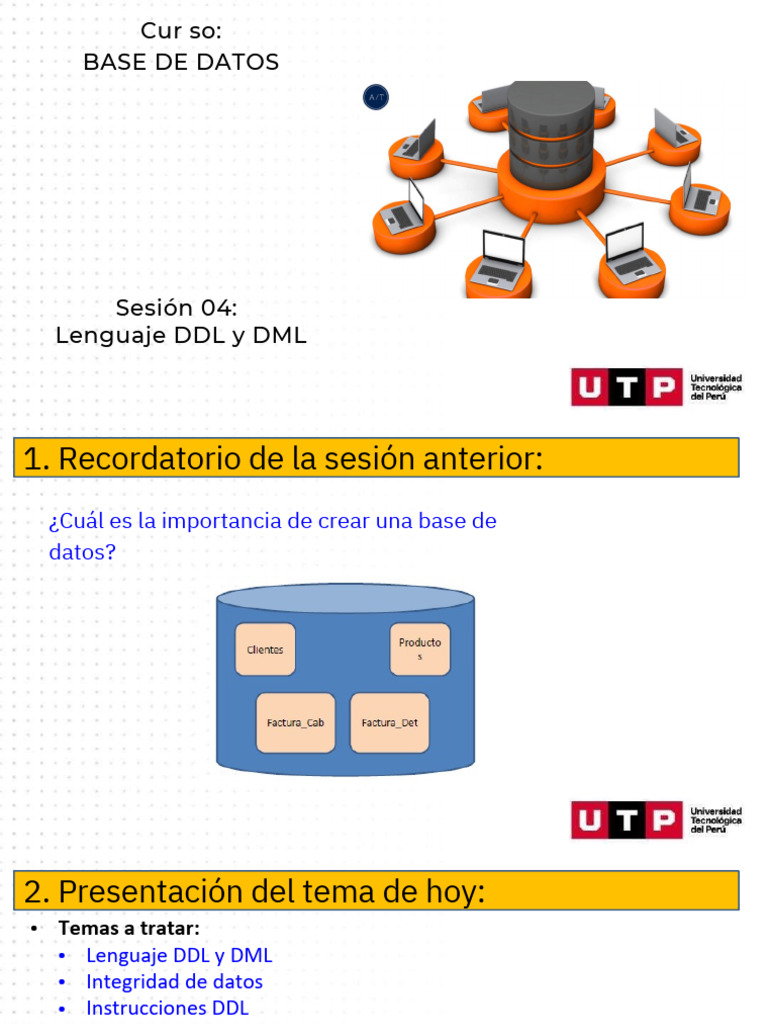 DDL y DML - PDF | PDF