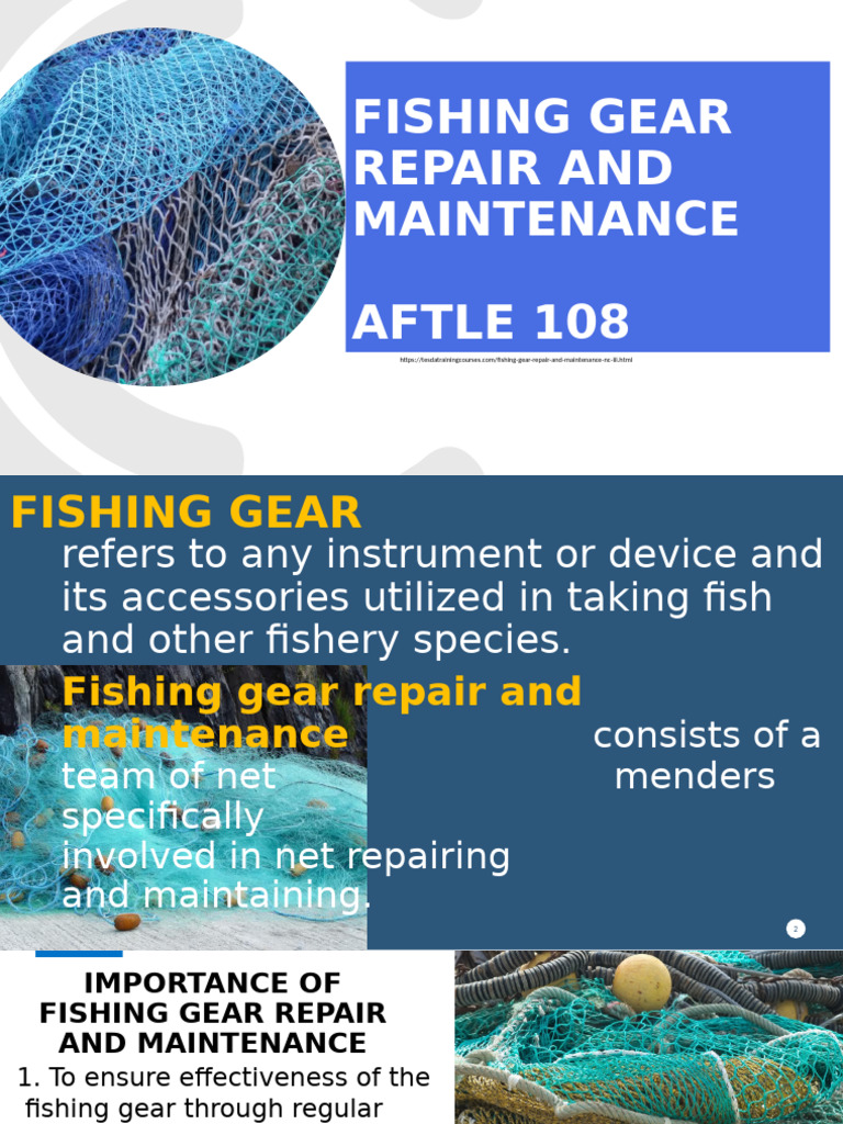 Fishing Gear Lesson 1. Intro and Safety Measures-1 | PDF
