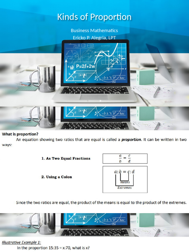 Business Mathematics Lesson 3 | PDF