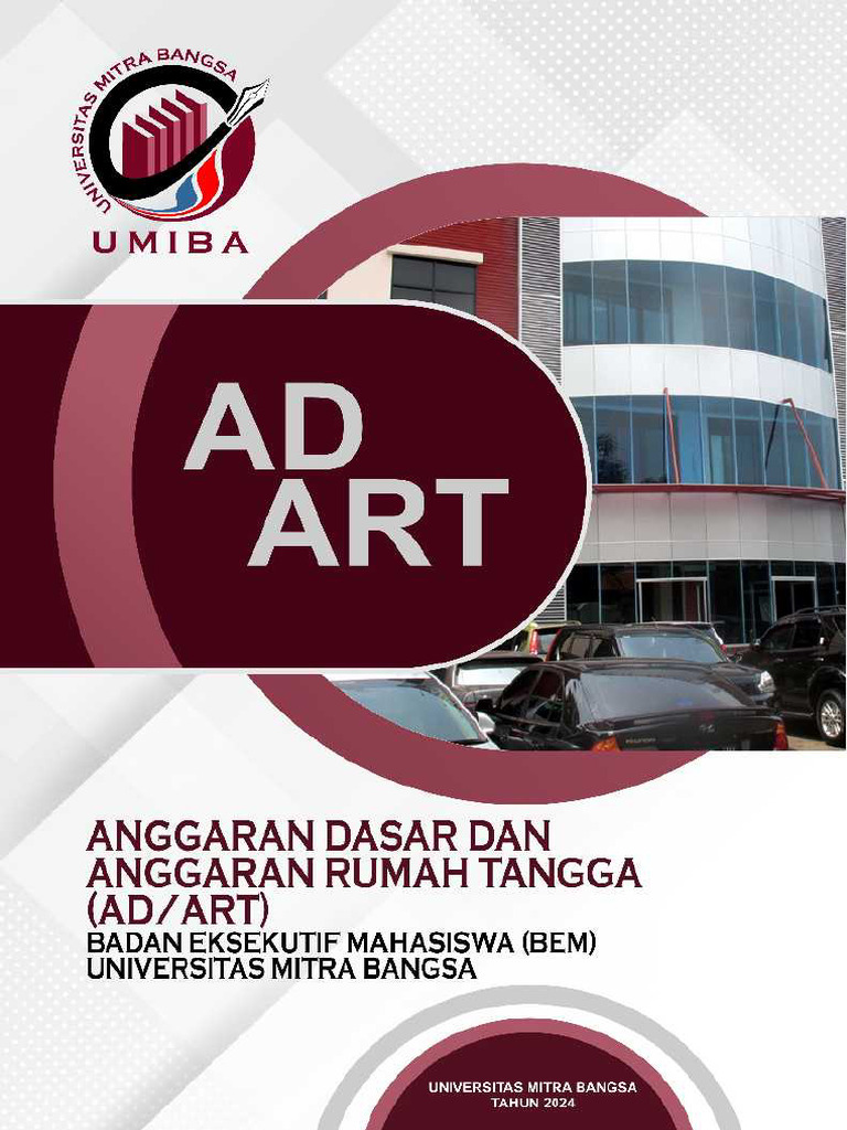 AD ART ORMAWA BEM UMIBA Tahun2024 | PDF