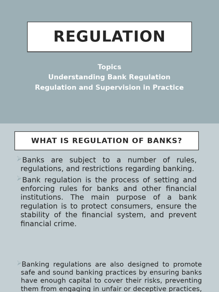 REGULATION | PDF