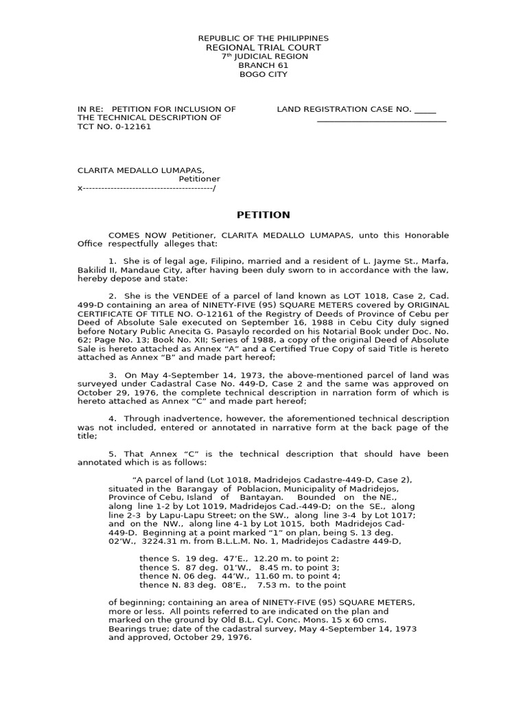 Petition | PDF
