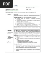 Example of A Detailed Lesson Plan | PDF | Amphibian | Reptile