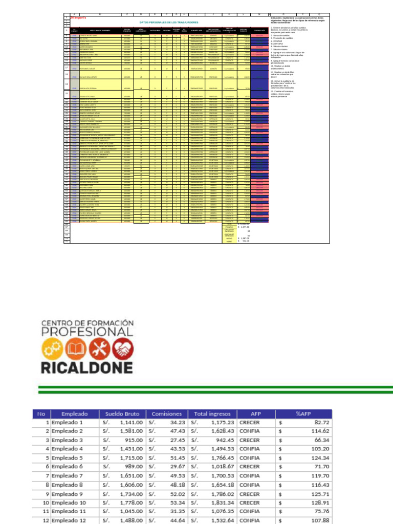 Guía práctica 1- Fórmulas y funciones-Edwin-Ponce | PDF