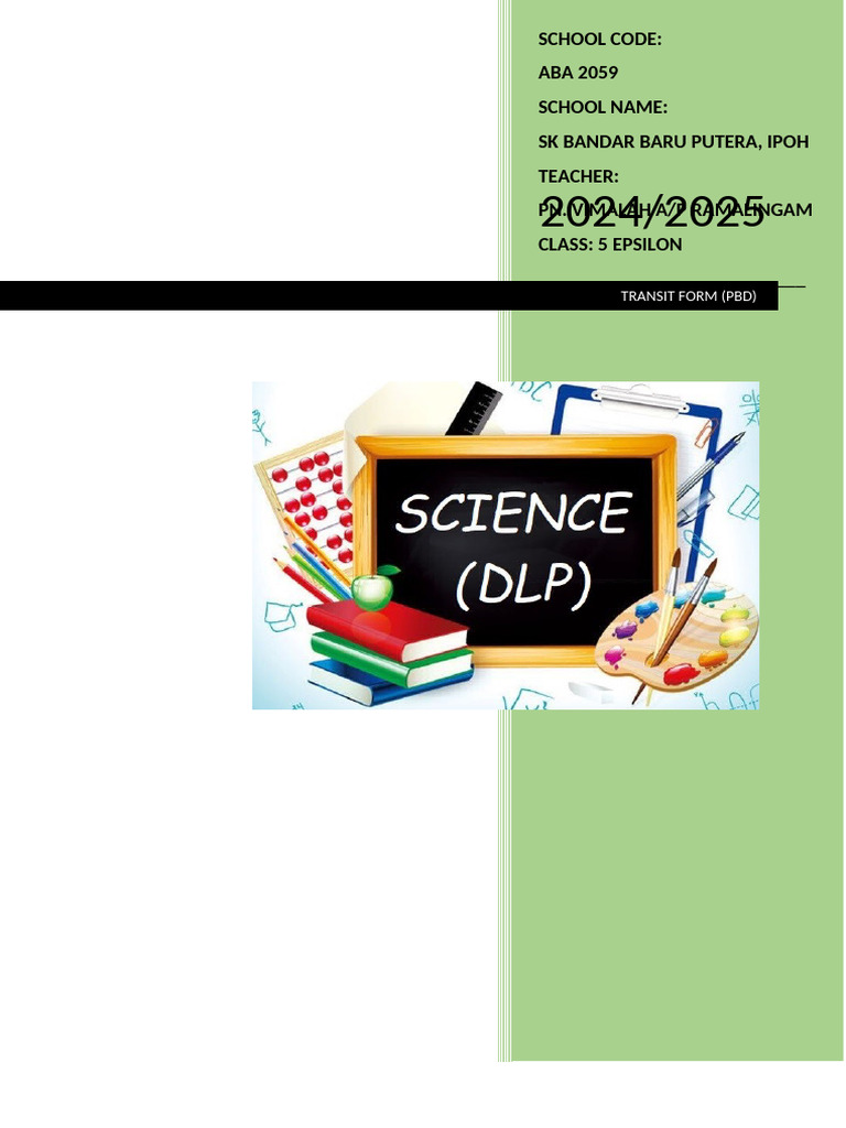 Performance Standards Guide For Science DLP Year 5 | PDF