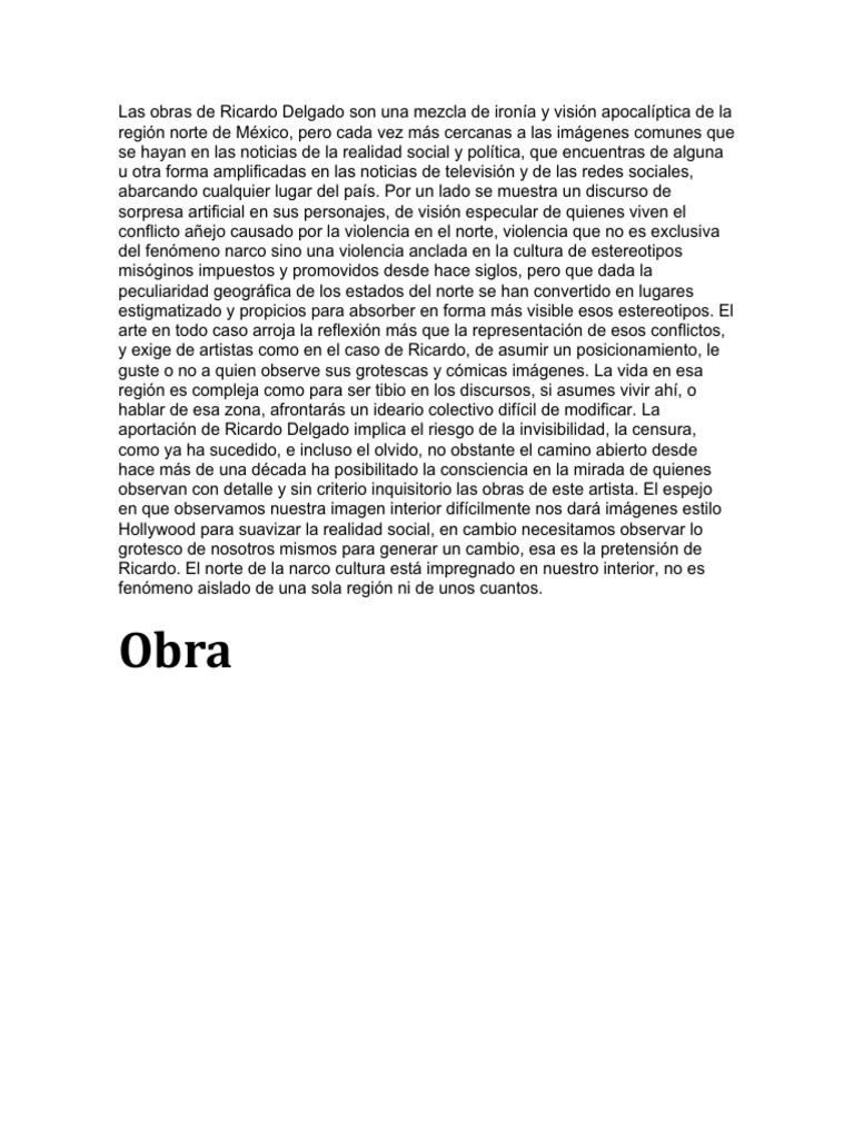 La Región Norte de México | PDF