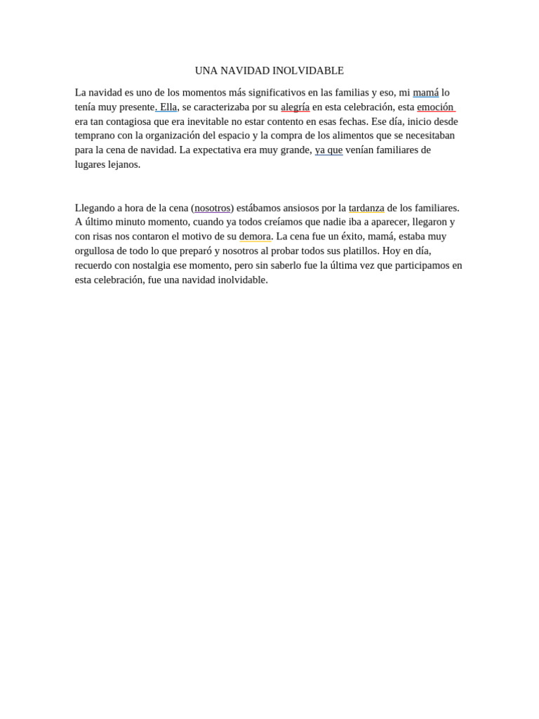 Una Navidad Inolvidable | PDF