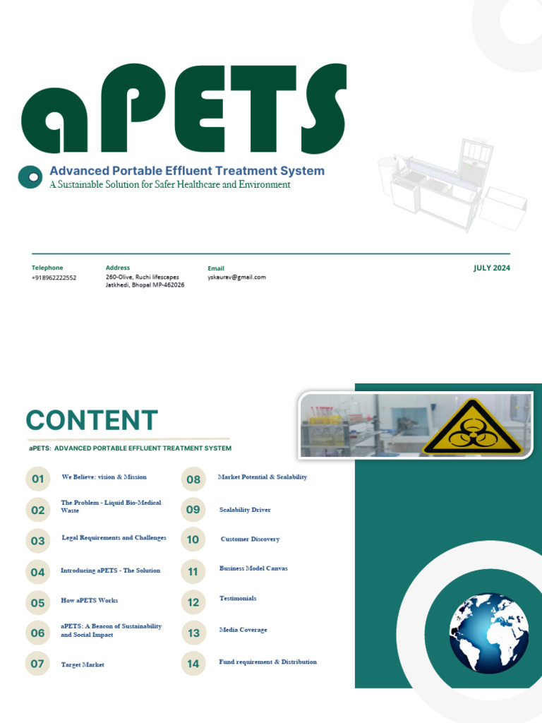 APETS Pitch Deck | PDF