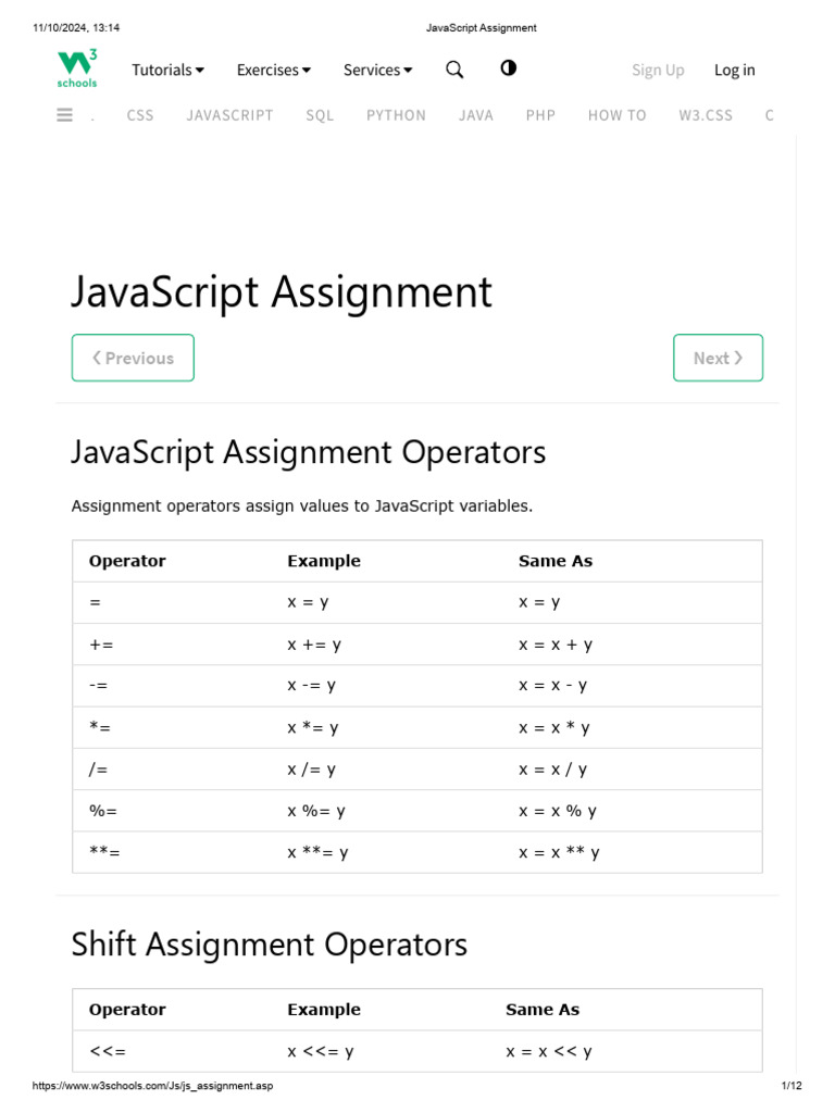 JS Assignments | PDF