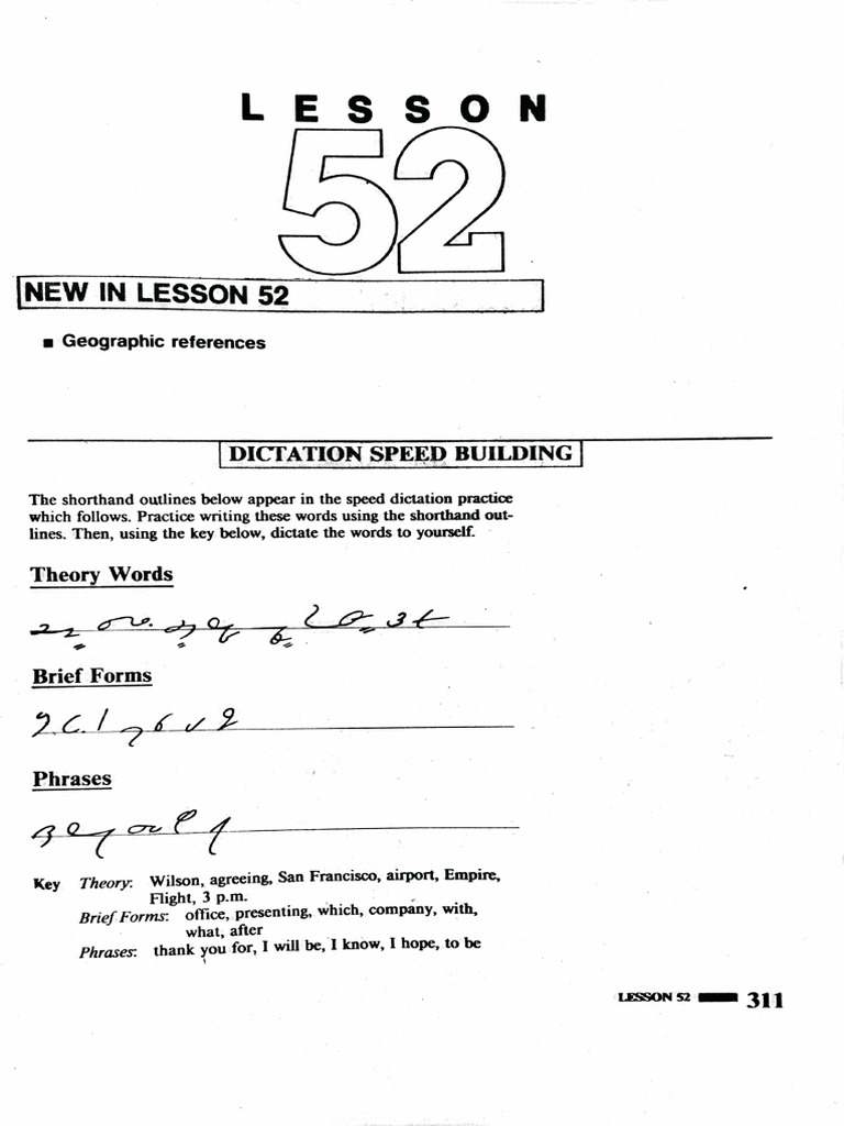 Lesson 52 | PDF