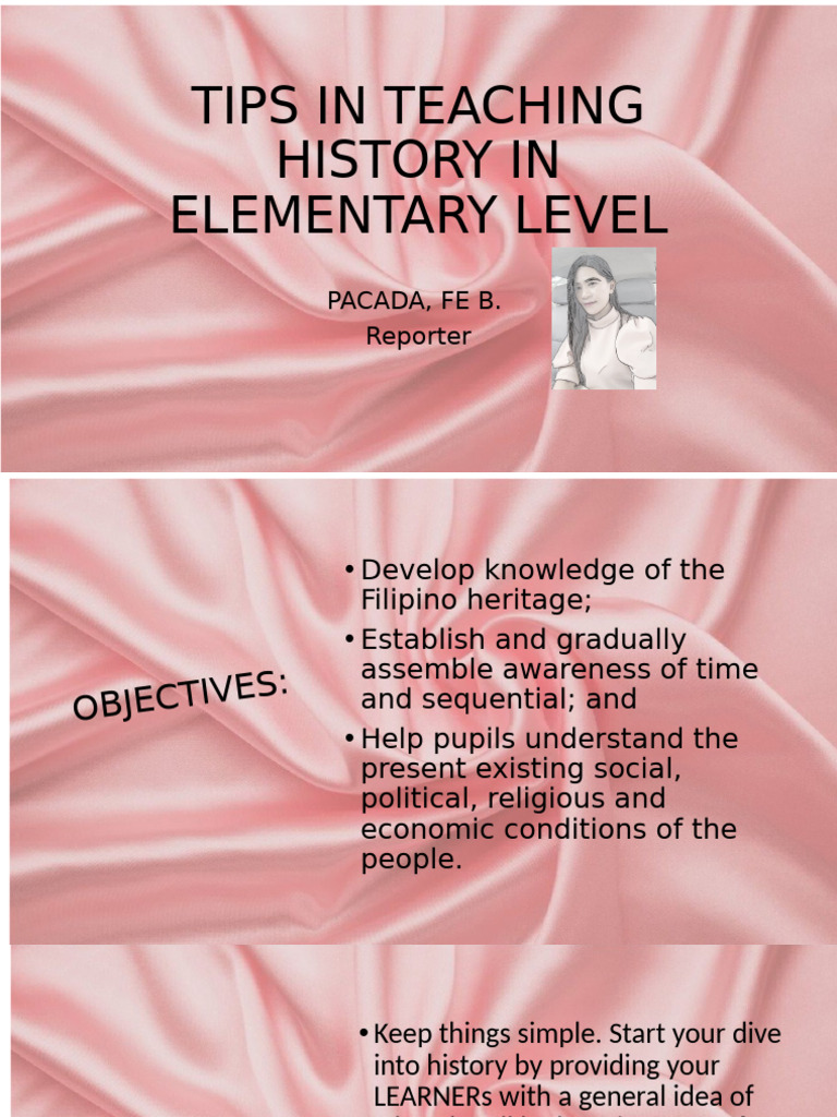 Seminar in History-Pacada | PDF | Learning | Career & Growth